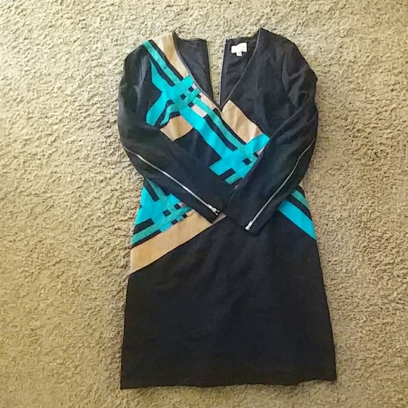 Tracy Reese | Dresses | Tracy Reece Dress With Leather Details | Poshmark